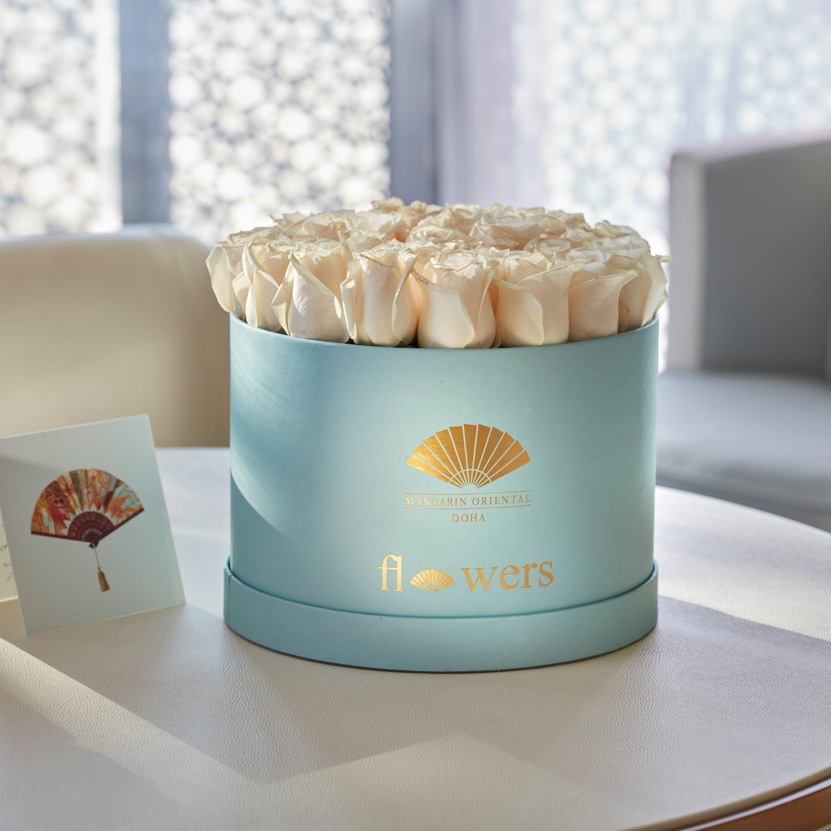MO Signature Flower Box , Doha Flowers , Flower Box